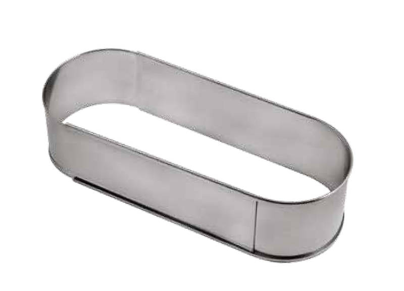 Stainless steel extendable cake ring from 10.1/2”x4” in. to 16.1/3”x4 ...
